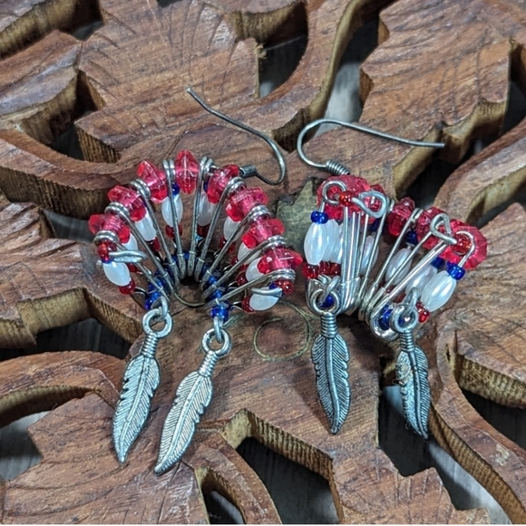 Handmade | Jewelry | Vintage Handmade Ethnic Boho Beaded Native ...